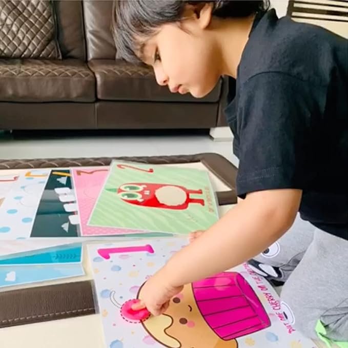 Playdough Mats - Numbers (1-10) - JollyJoey