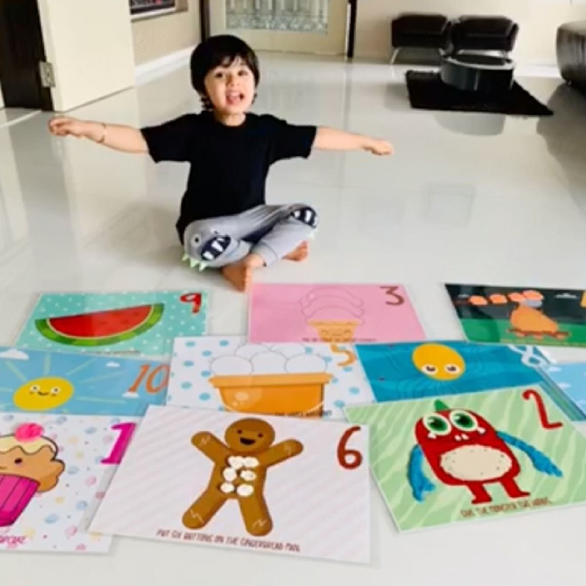 Playdough Mats - Numbers (1-10) - JollyJoey